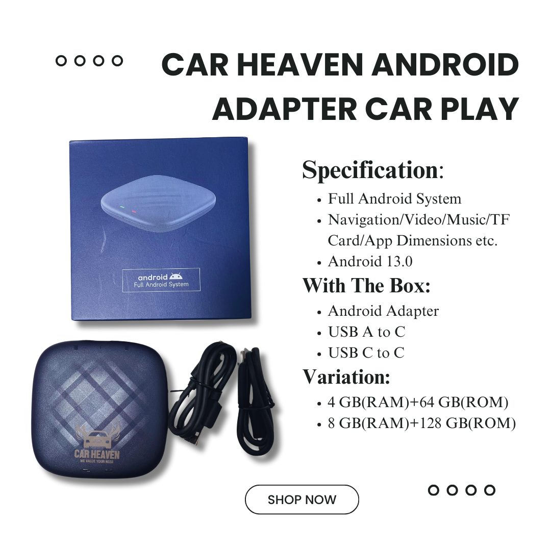 Android Adapter Carplay - Car Heaven Original
